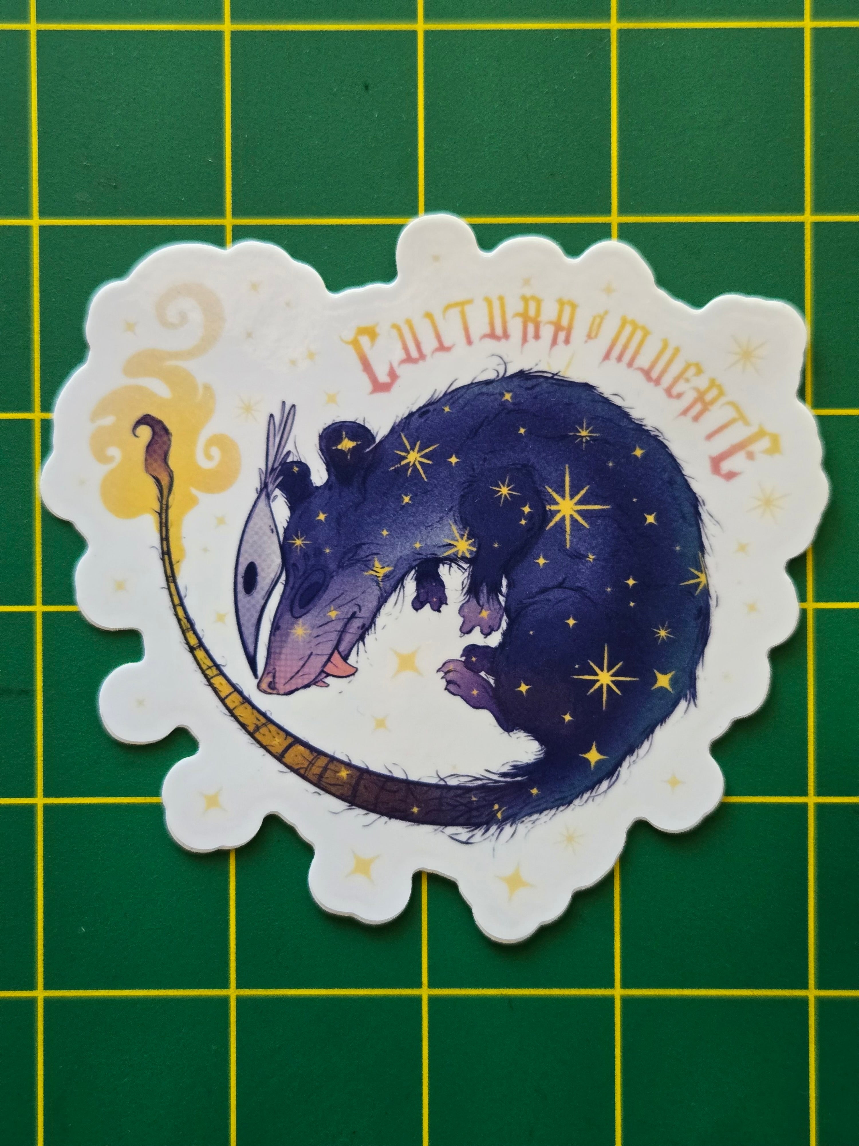 Tlacuache Sticker – Cultura o Muerte